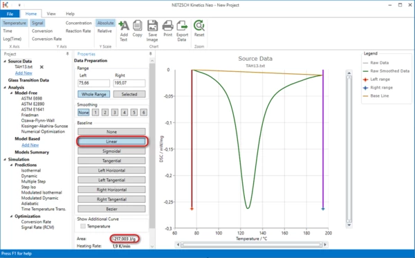 How To: DSC Curing, Data for Diffusion Control - NETZSCH Kinetics Neo